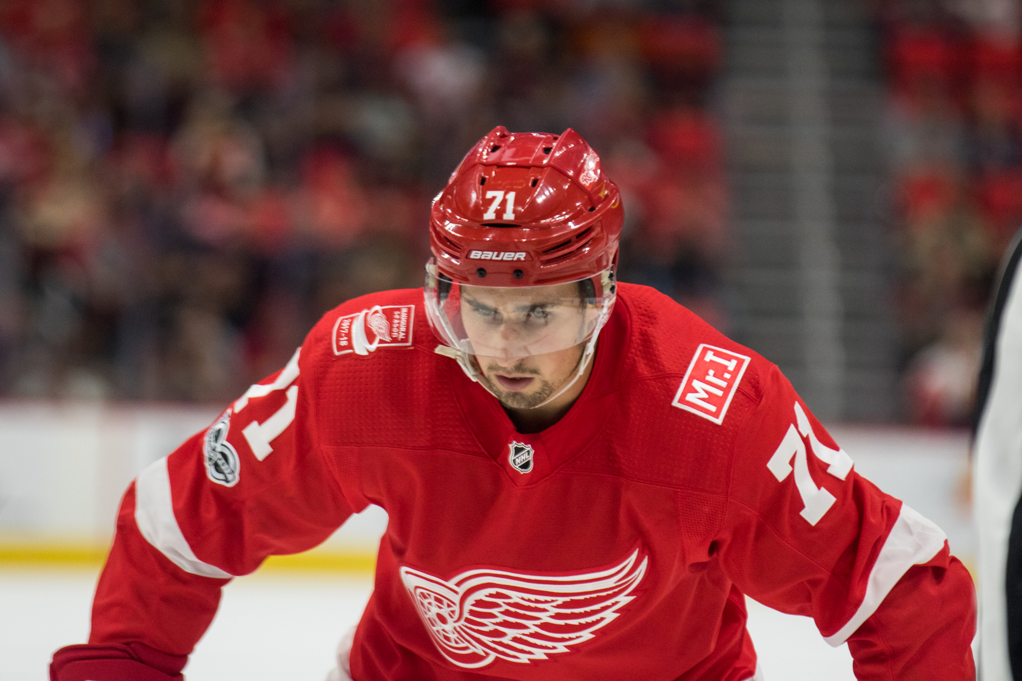 Dylan Larkin Poster Giveaway Night - Team USA vs. Sioux City Musketeers