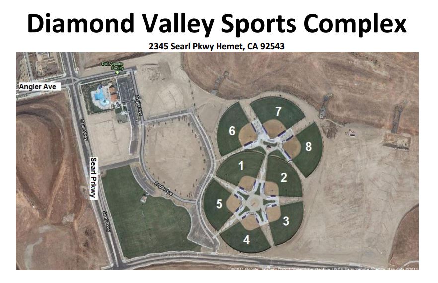 Softball Fields - Maps & Directions