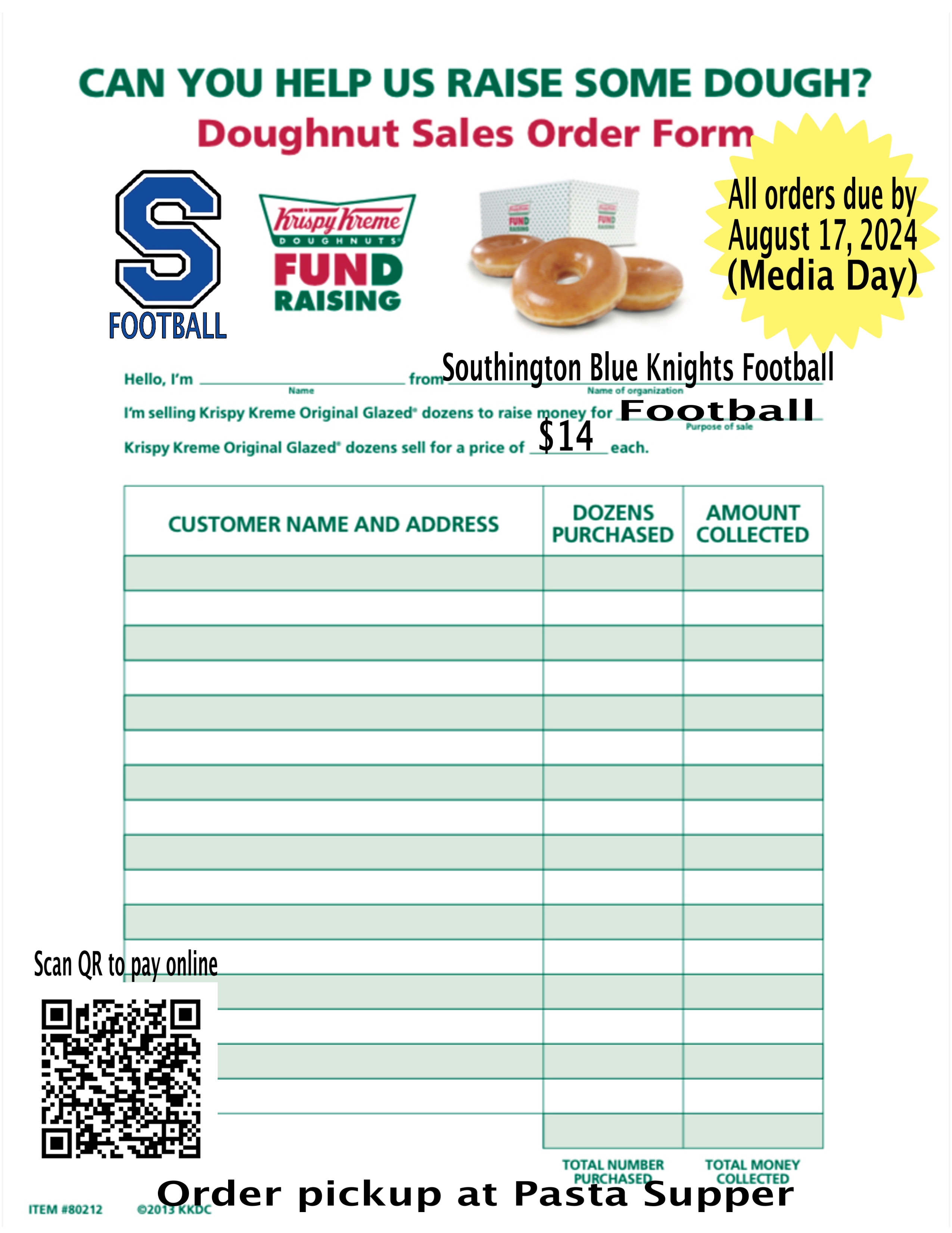 2025 Media Day Documents