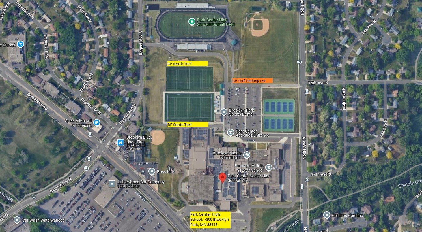 Tournament Location Maps
