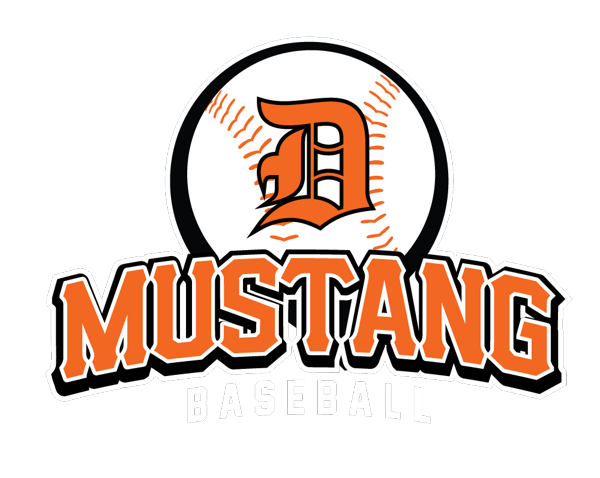 Mustang Baseball Logo