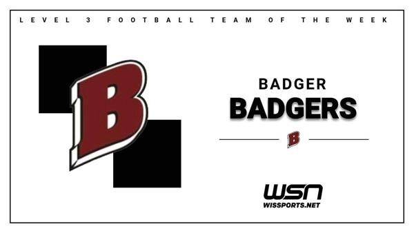 Level 3 WSN Football Team of the Week: Badger Badgers