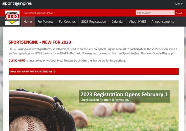 SportsEngine - New for 2023