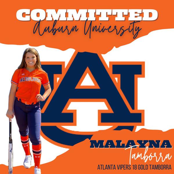Malayna Tamborra Commits To Auburn University