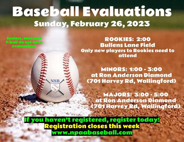 Baseball Evaluations
