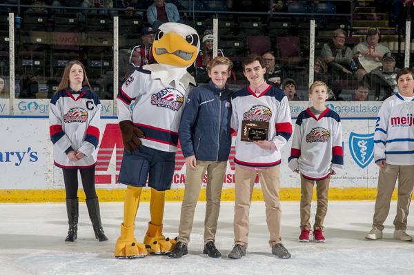 Congrats Ayden Spencer, Scott Winchester Award Winner!