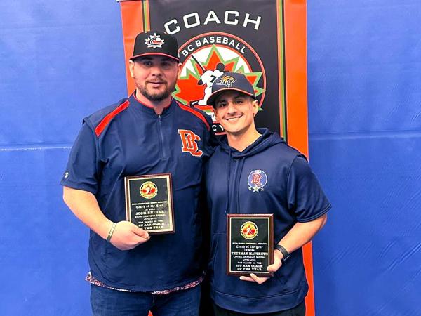 BC MINOR BASEBALL COACHES OF THE YEAR