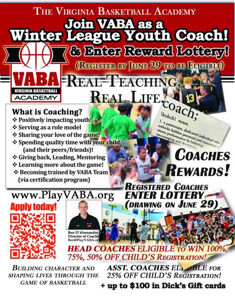 Coaching Registration "Early Bird" Rewards Period closes on June 29 ...