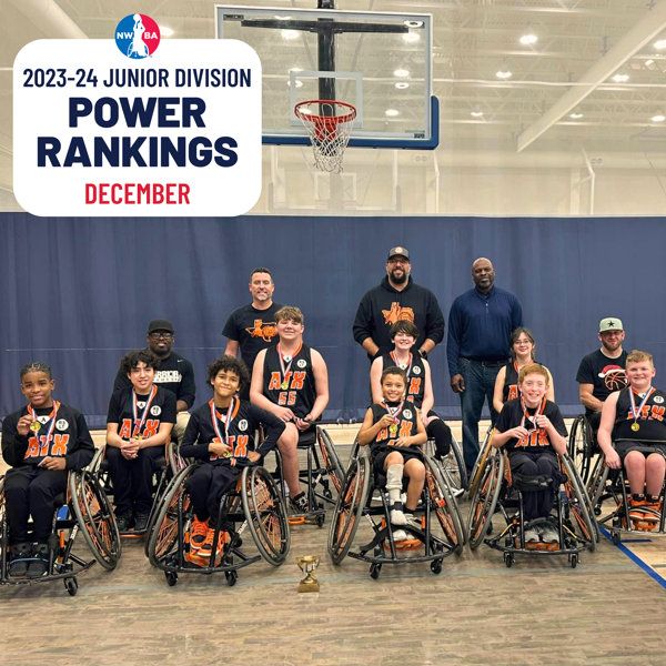 NWBA Junior Division December Power Rankings