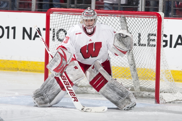 Former Jr Admiral Goalie Alex Rigsby helps Wisconsin gain 4th NCAA D1 ...