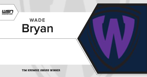 Wade Bryan of Waunakee selected to receive Tim Krumrie Award