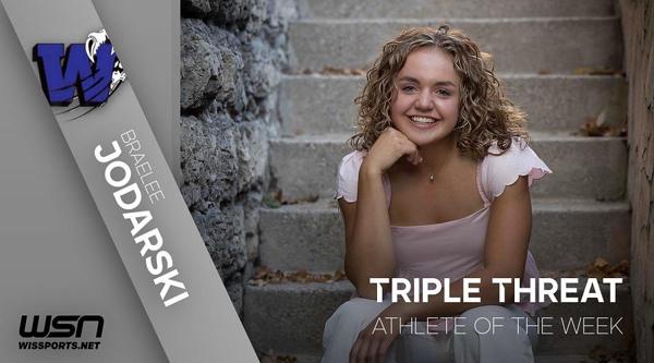 Triple Threat Athlete of the Week: Braelee Jodarski, Oshkosh West