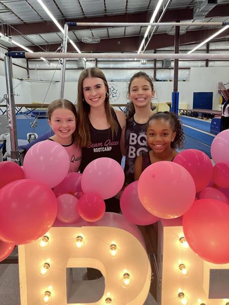AGG Attends Olympian's Beam Queen Boot Camp