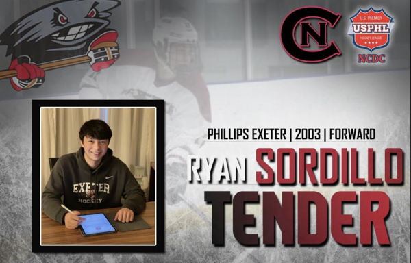 Cyclones NCDC Signs Ryan Sordillo to Tender!