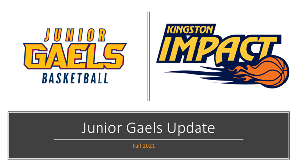 Junior Gaels to return in 2021