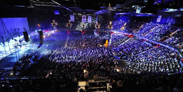 Volleyball @ Mohegan Sun Arena on Oct.9