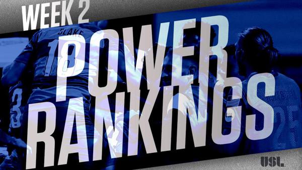USL Power Rankings - Week 2