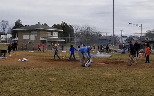 SSLL Community Knows Field Cleanup!