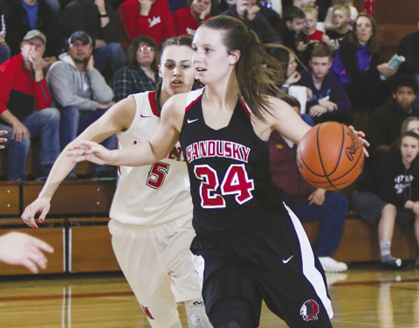 Haley Nelson is going to play basketball at Saginaw Valley State University