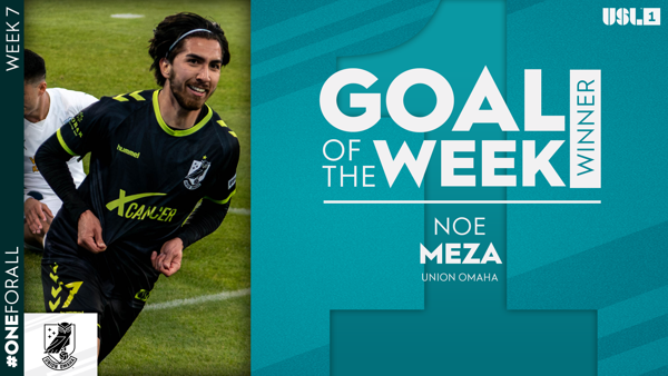 USL League One Fans’ Choice Goal of the Week – Week 7