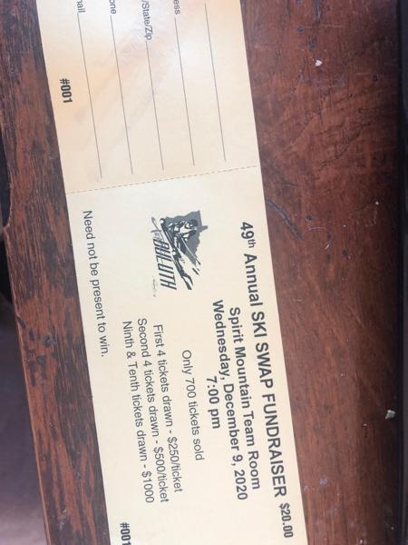 NEW Raffle Ticket Sales