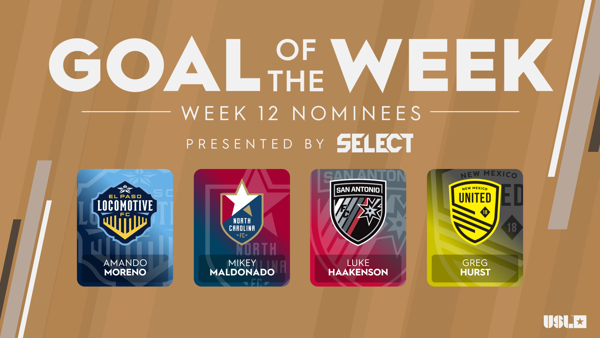 USL Championship Goal of the Week – Week 12