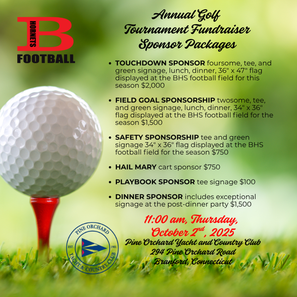 Annual Golf Tournament Fundraiser