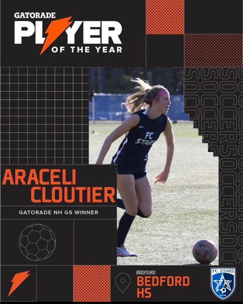 Araceli Cloutier ('04/05 ECNL White) Named 2022/23 Gatorade New ...