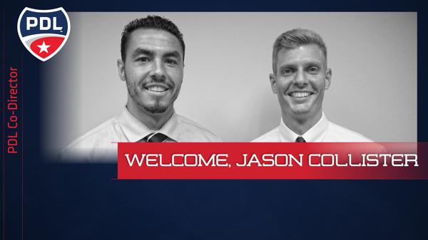 PDL Names Jason Collister as Co-Director