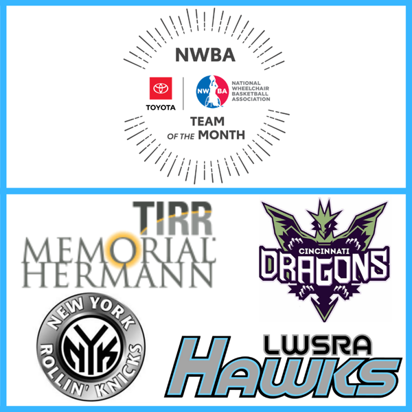 NWBA Toyota Team of the Month November Nominees Announced