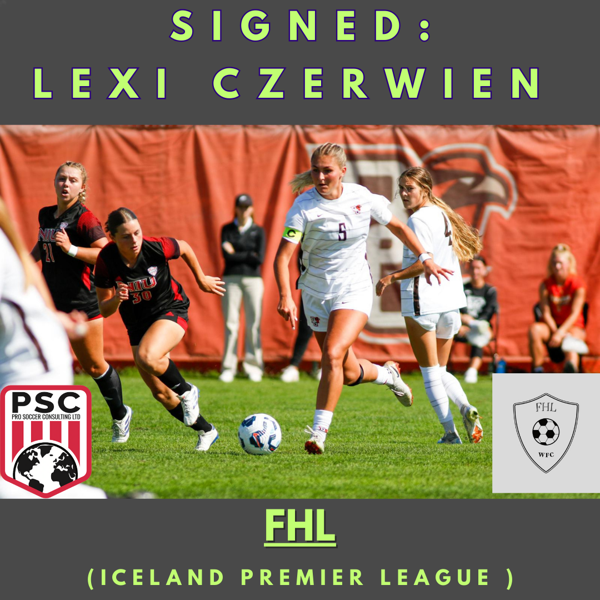 Lexi Czerwien Signs with FHL in Iceland Premier League