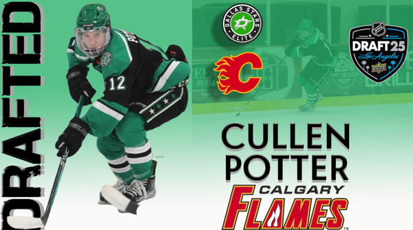 Cullen Potter Drafted to Calgary Flames