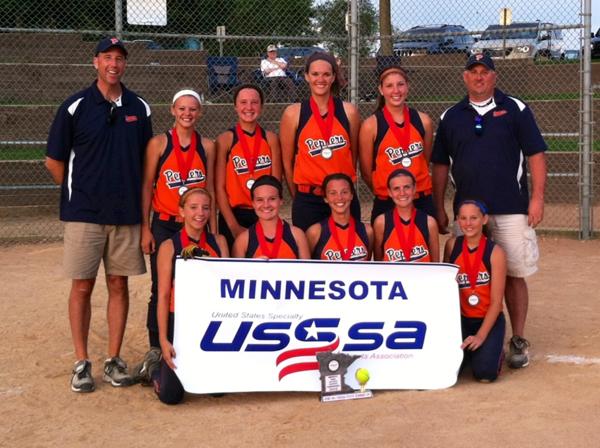Peppers-Scharmer runner up at USSSA State.