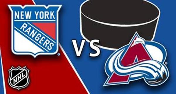 New York Rangers vs Colorado Avalanche Oct 6, 2012 at Sprint Center