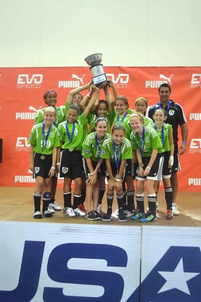U12 Girls are USA Cup Champions