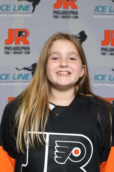 Alina Mazzio Scores for the Jr Flyers