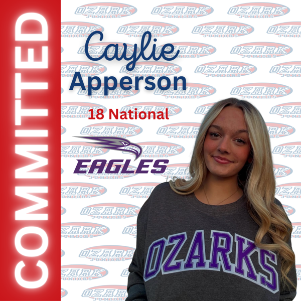 Caylie Apperson Commits to University of the Ozarks