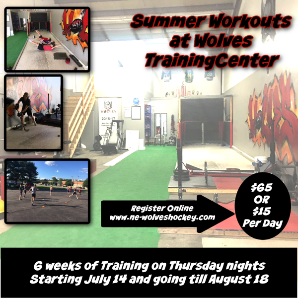Summer Workouts at Wolves Training Center