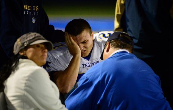 Wayzata wins, Underhill injured