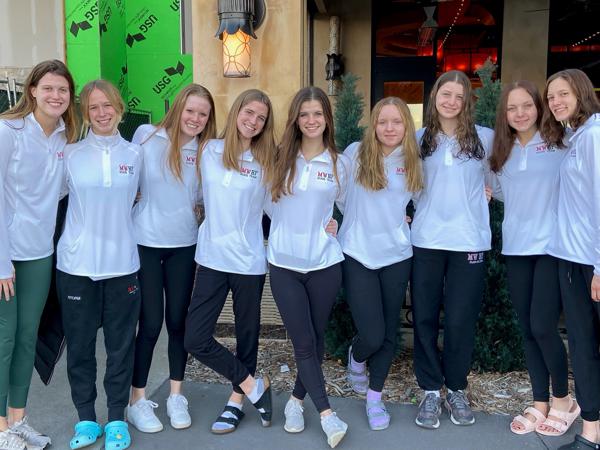 MWHF Takes Sixth at State Swim and Dive Meet
