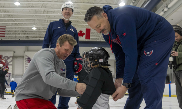 Washington Capitals Step Up to Promote Silver Goalie Coach Education Course