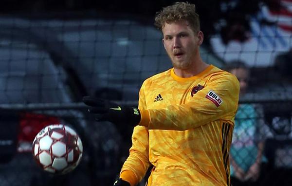 Blake Mullen earns League Two Golden Glove Award