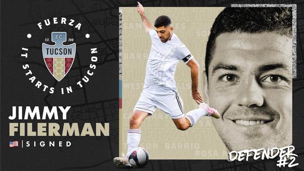 Jimmy Filerman Joins FC Tucson