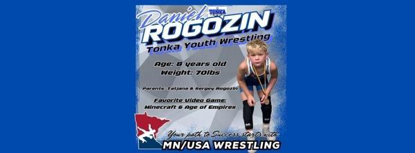 Spotlight on Tonka Youth Wrestling’s – Daniel Rogozin