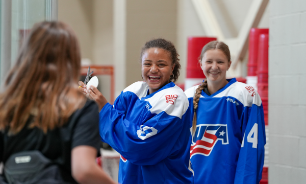 Chloe Brinson’s Empowering Work Off the Ice Fuels Her Passion for the Game