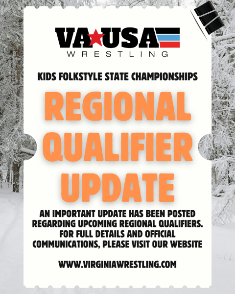 Regional Qualifier Update