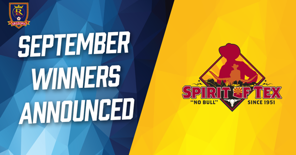 September Spirit of Tex Winners Announced