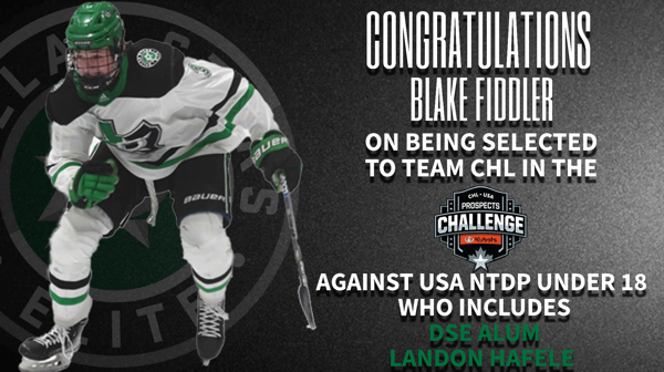 Blake Fiddler Selected to Team CHL
