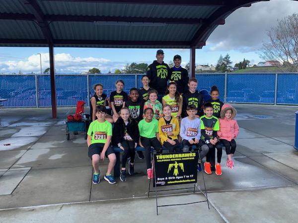 Thunderhawks Compete at Hercules Running Rebels Meet