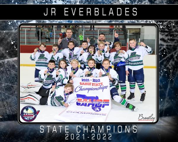 5 Junior Everblades Teams Place at the State Championship